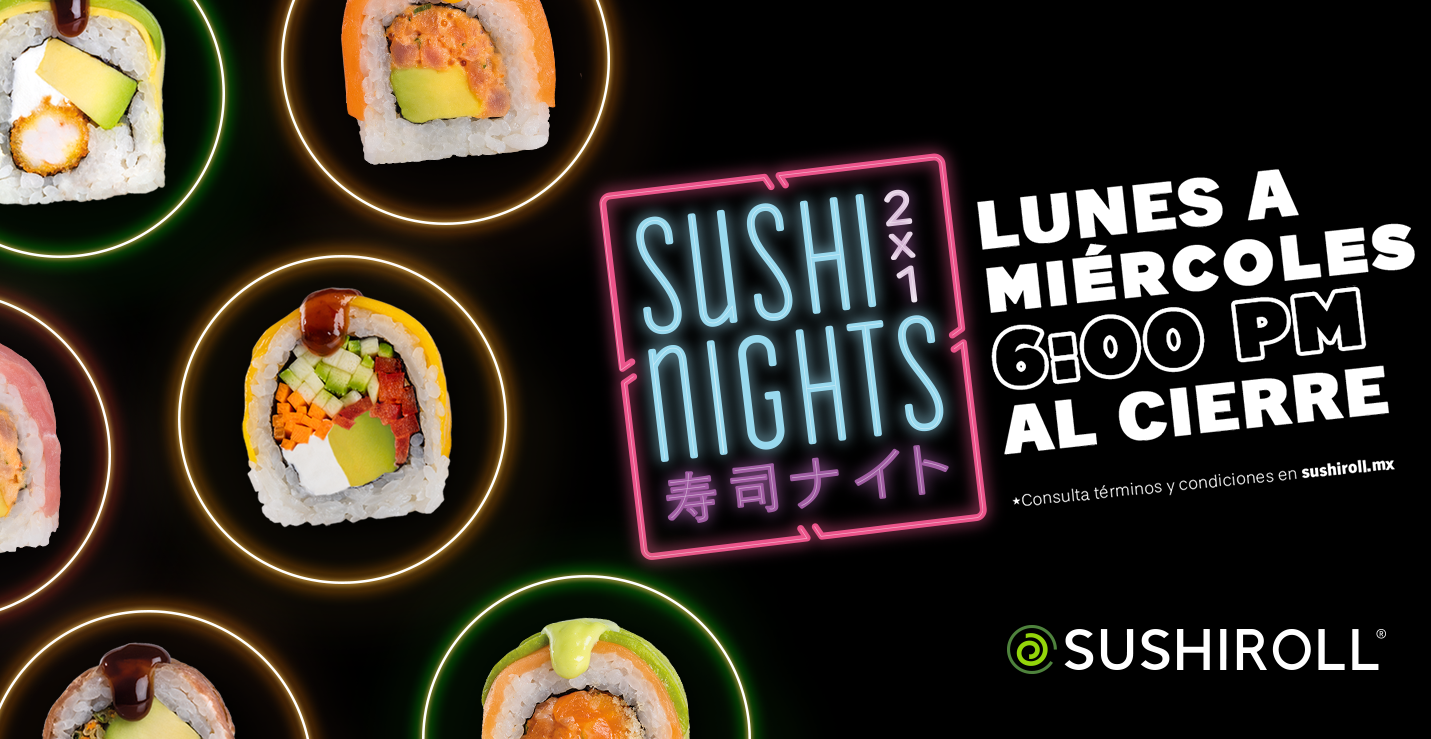 Conoce nuestras promociones - Sushi Roll